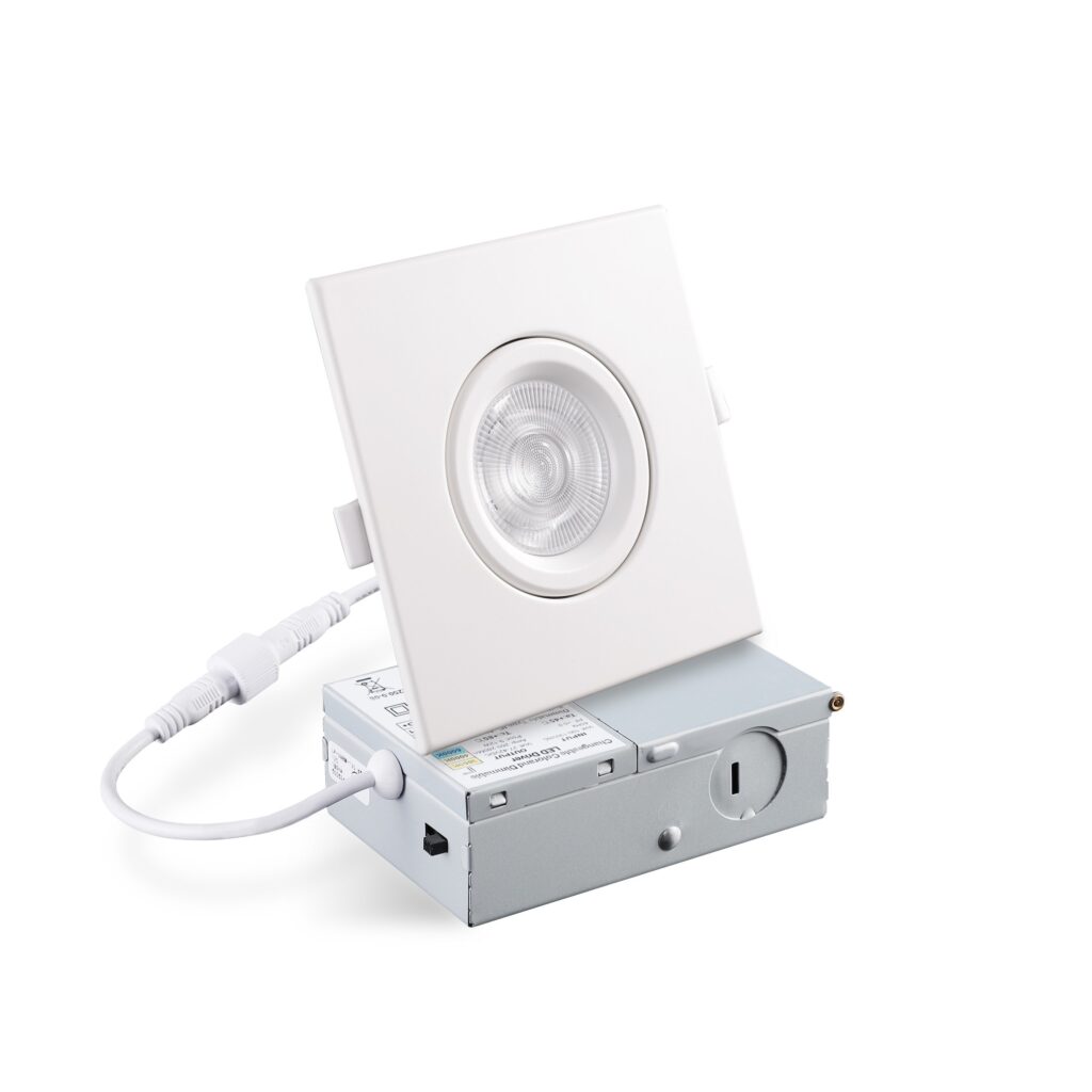 3" Square Gimbal Downlight - Maxtar Lighting | LED Lights North Vancouver